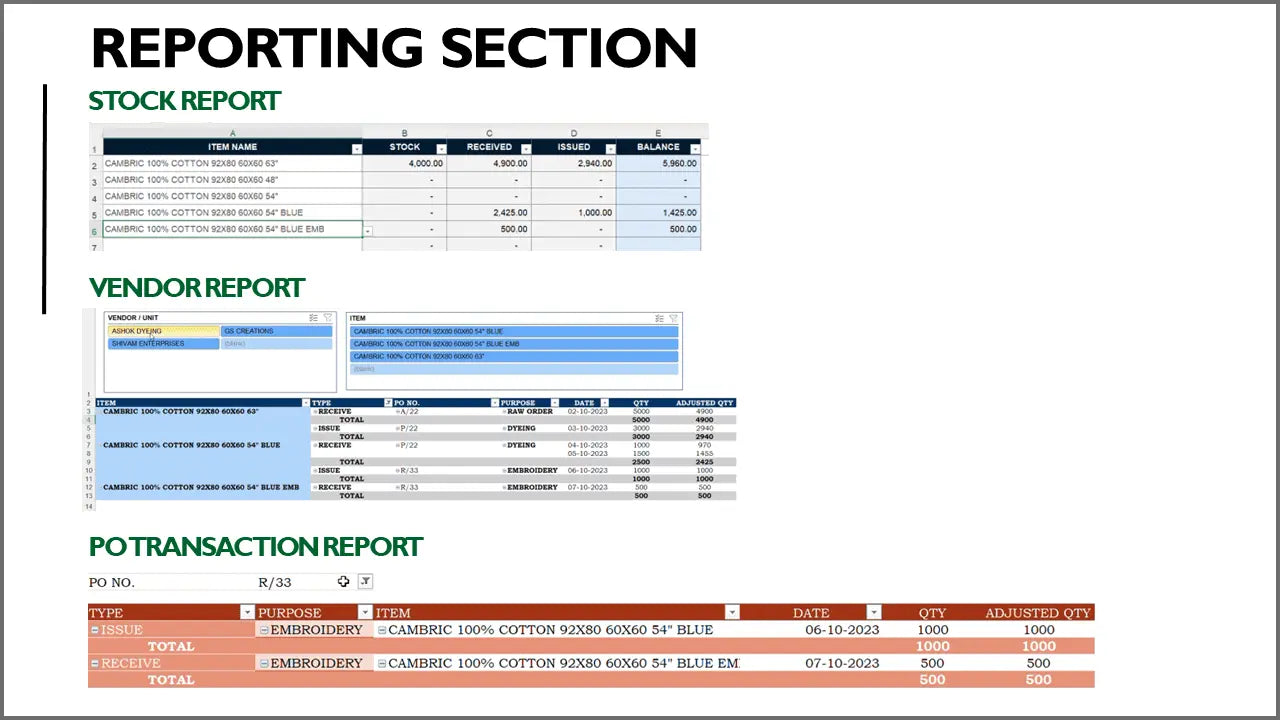 Garment Excel Templates: Your Comprehensive Guide for Fashion Design ...